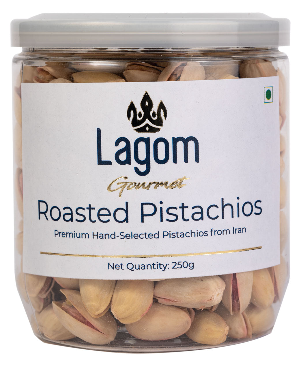 Lagom Gourmet Roasted & Salted Irani Pistachios (Pista) – Lagom Food Labs